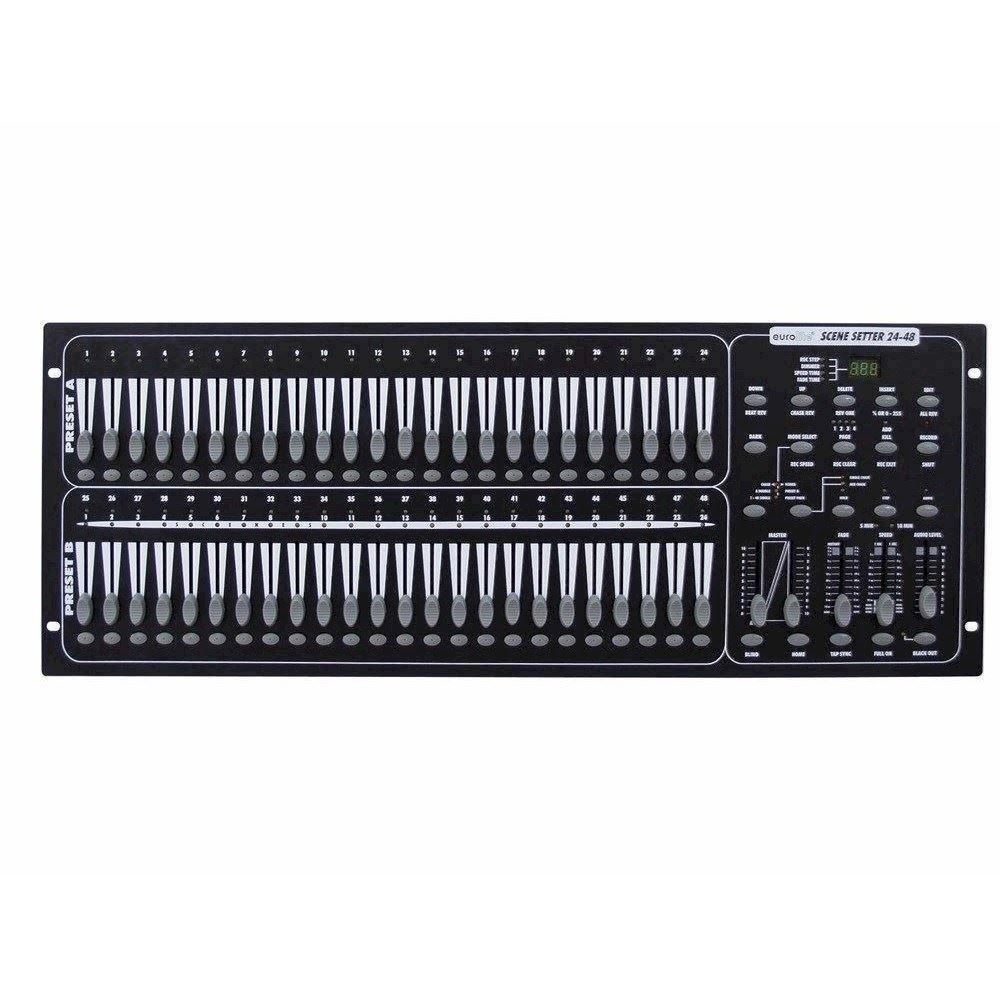 Køb DMX fader styring 24/48 DMX - EUROLITE hos Disconetto.dk
