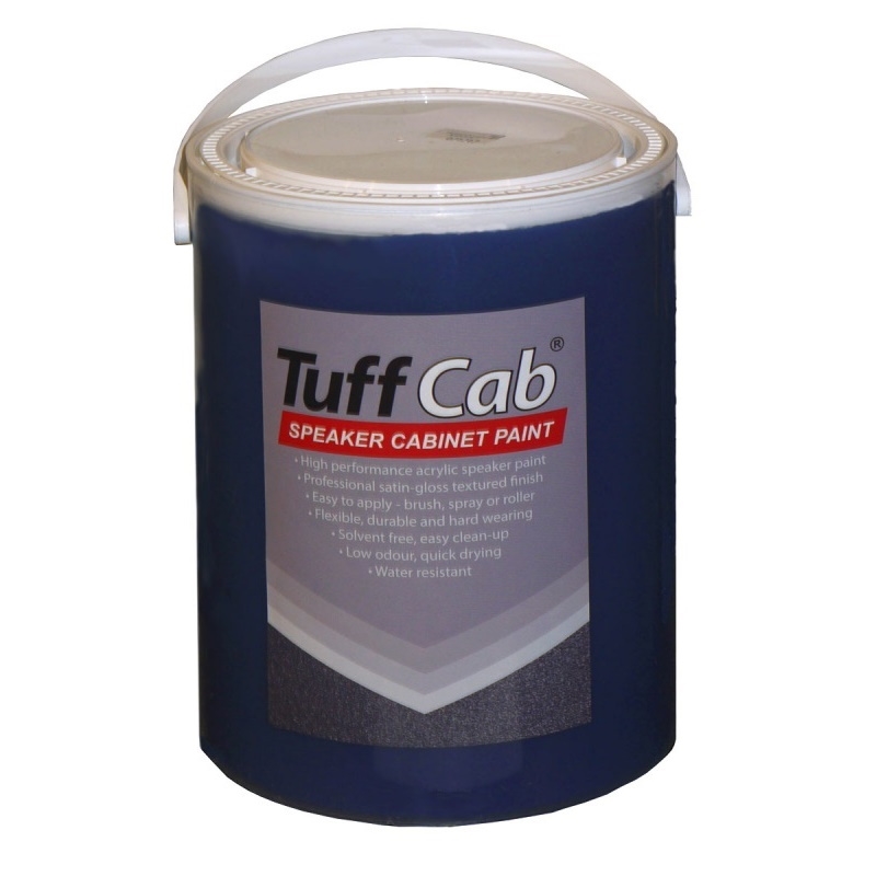 Køb Tuff Cab Højttalermaling. Turbo Blue. Mat. 5 kg. hos Disconetto.dk