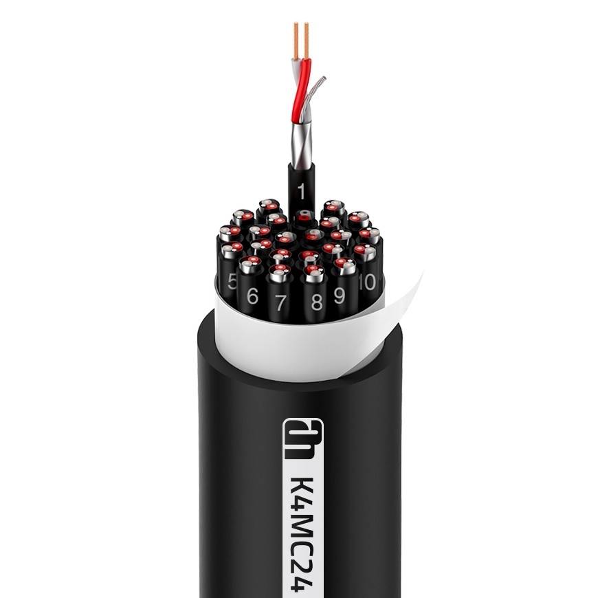 Køb 24-Channel Multicore Cable 48 x 0.14 mm² - Adam Hall Cables hos ...